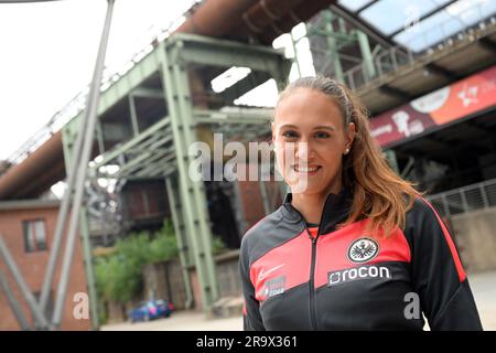 Duisburg, Germany. 29th June, 2023. Leon Fertig, 3x3 basketball player ...