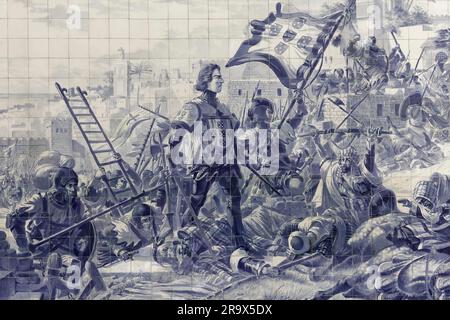 Azulejo, Infante D. Henrique, Henry the Navigator, at the Conquest of ...