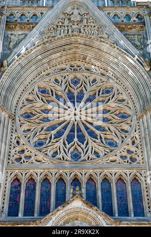 A photograph of Nidaros Cathedral in Trondheim, Norway, one of the most ...