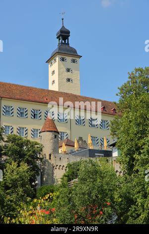 Germany, Baden-Wuerttemberg, Gundelsheim, Horneck Castle Stock Photo ...