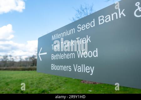 Sussex, UK- April 2023: The Millennium Seedbank at Wakehurst Botanical ...