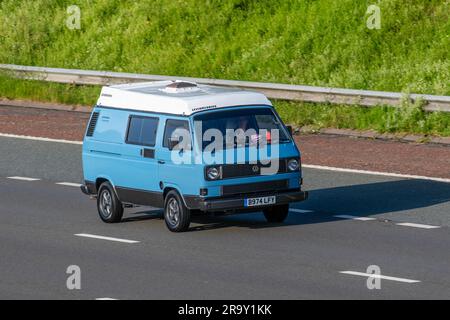 1985 50s fifties Leisuretime Volkswagen Transporter 78Ps Blue LCV ...