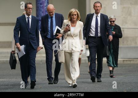 RTE board members and executives (left to right) RTE Director of Legal ...