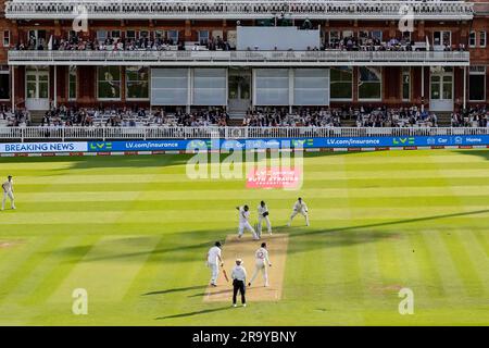 Australia's Travis Head bowls during day three of the Ashes Test match ...
