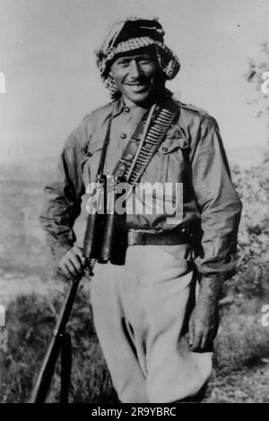 A historical photograph from 1920 of Arab people in Talise, taken as ...