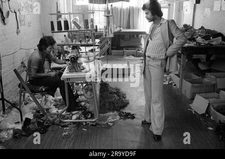 East End of London Asian sweatshop 1970s near Brick Lane. Asian ...