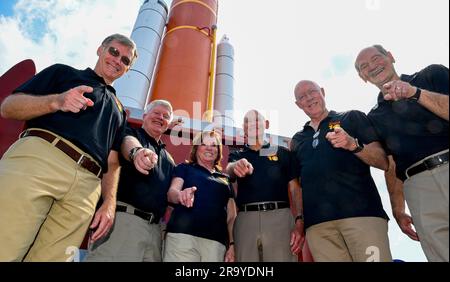 Former astronauts from the Space Shuttle Program, Mike Mullane, Anna ...