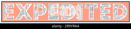 Smart vector illustration word cloud isolated on a white background ...