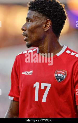St. Louis, MO. USA; Trinidad and Tobago defender Aubrey David (2 ...