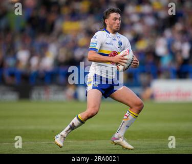 Adam Holroyd of Warrington Wolves during the Rugby League Joe Philbin ...