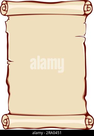Vertical scroll paper color Stock Vector Image & Art - Alamy