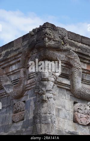 The beautiful Penataran temple in Blitar, East Java, Indonesia. This ...