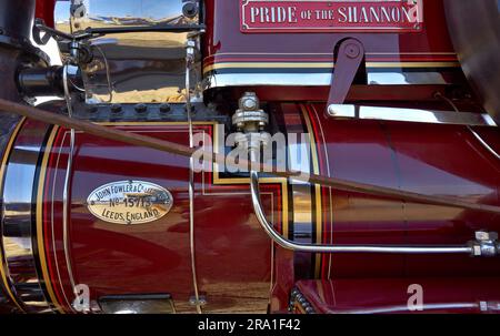Steam Traction Engine The Pride of Shannon no. 15713 built by John ...