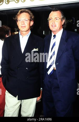 Gerhard Meir, deutscher Promi-Friseur, mit Schauspielerin Veronica ...