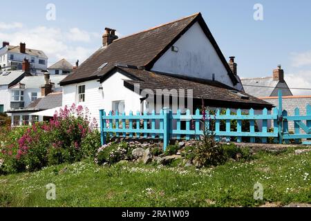 Viewed here is the quintessential Cornish Cottage and quietly located ...