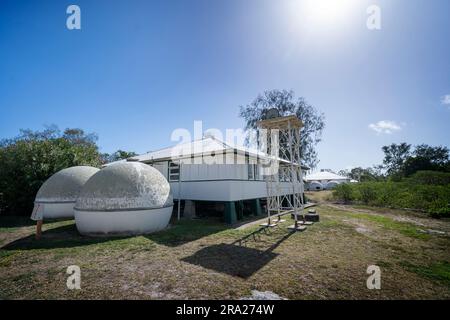 Lighthouse Keepers cottages, Lady Elliot Island, Great Barrier Reef ...