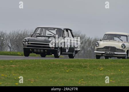 Jerry Bailey, Lotus Ford Cortina Mk1, HRDC Jack Sears Trophy for 1958 ...