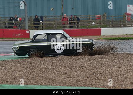 Jerry Bailey, Lotus Ford Cortina Mk1, HRDC Jack Sears Trophy for 1958 ...