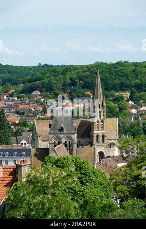 France, Essonne, Etampes, Notre Dame du Fort Collegiate Church ...