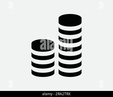 income symbol icon, black vector sign with editable strokes, concept ...