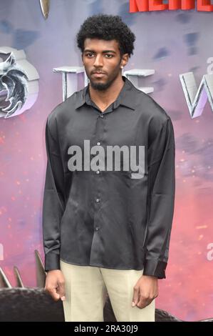 28 June 2023. Wilson Mbomio at the UK Premiere of Netflix "The Witcher ...
