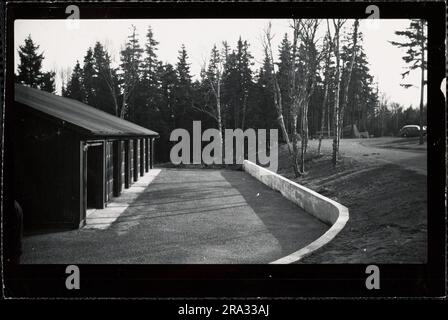Building, Naval Security Group Activity, Winter Harbor, Maine. 1939 ...