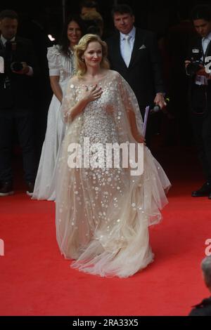 Czech actress Anna (Ana) Geislerova arrives at the opening of the 59th ...