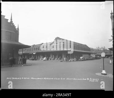 View Southwest from West Avenue and E Street. Photograph looking ...
