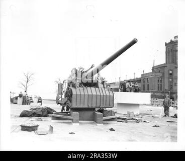 Photograph of Manned Turret Gun Stock Photo - Alamy