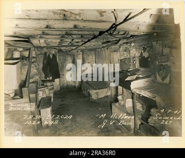 Photograph of interior of Bl. 2024, 1025 Wall. Mkt., Penstein's, ground ...