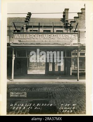 Photograph of exterior Wallabout Market Lot 25 Building 2024 at 1204-06 ...