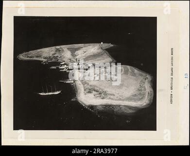 Air View of Spectacle Island Looking Westward to the Mainland with ...