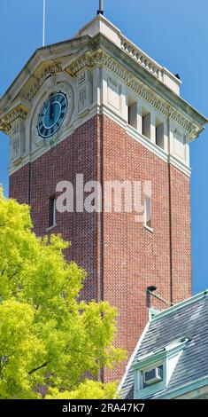 Staten Island Borough Hall was built in 1906 on a hill overlooking NY ...