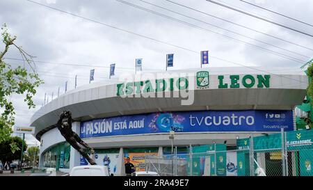Estadio Leon soccer stadium home of the León football team; Leon ...