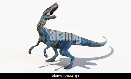 Proceratosaurus dinosaur, illustration Stock Photo - Alamy