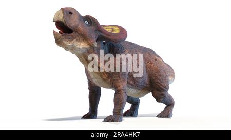 Protoceratops dinosaur, illustration Stock Photo - Alamy