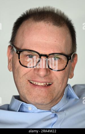 Duesseldorf, Germany. 27th June, 2023. Philippe Rogge, Vodafone's head ...