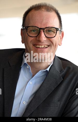 Duesseldorf, Germany. 27th June, 2023. Philippe Rogge, Vodafone's head ...