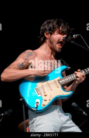Musician Simon Neil of Biffy Clyro Performs at The Fillmore on March 28 ...
