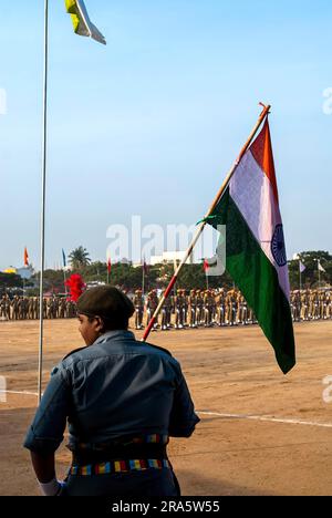 Republic day celebration at Coimbatore, Tamil Nadu, India Stock Photo ...
