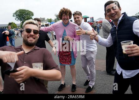 Callum Collins from Oxford dressed as Mr Brown for his stag do on day ...