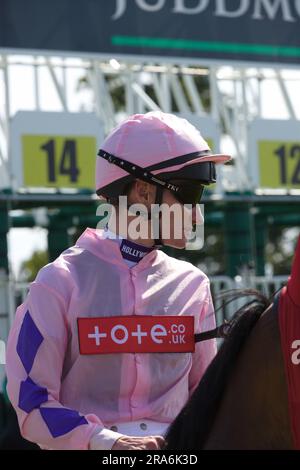 Jockey Daniel Muscutt on California State at York Races Stock Photo - Alamy
