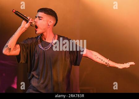 Catriel (Argentina), hip hop singer Stock Photo - Alamy