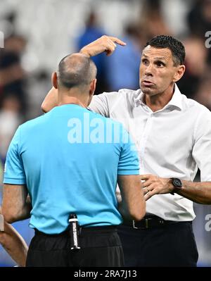 Greece head coach Gus Poyet prior to the UEFA Euro 2024 Qualifying ...