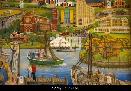 Freeport recreation center in Freeport Long Island New York Stock Photo ...