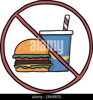 No caffeine icon. Cartoon of no caffeine vector icon for web design ...