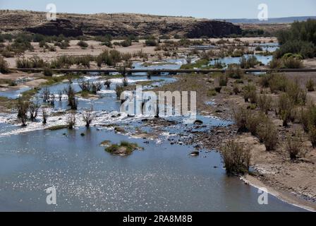 river landscape at the Fish River, Namibia, Seeheim Stock Photo - Alamy