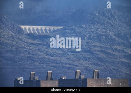 Stwlan dam North Wales Stock Photo - Alamy