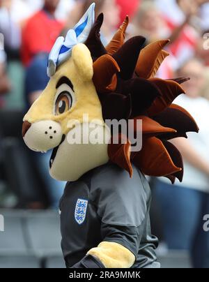 England Mascot Paws during Women's International Friendlies match ...
