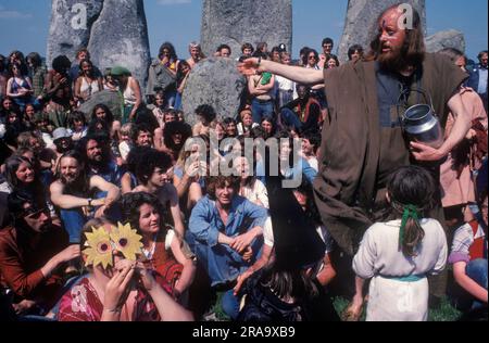 Sid Rawle known as the King of the Hippies, smoking a "Peace Pipe ...